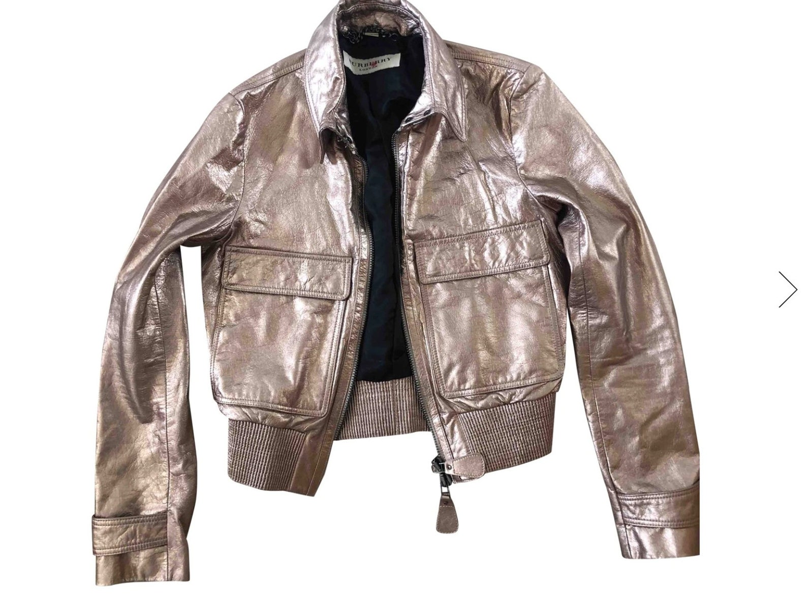 Handmade Women's Lamb Skin Metallic Leather Celebrity | Etsy