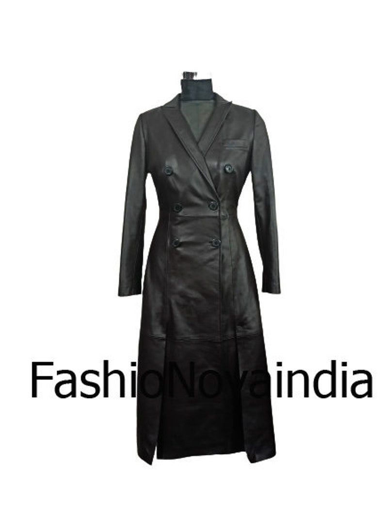 Handmade Women's Lamb Skin Leather Dress Leather Outfit - Etsy