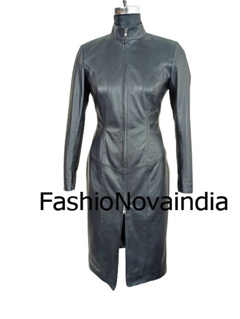 Handmade Women's Lamb Skin Leather Dress Leather Outfit - Etsy