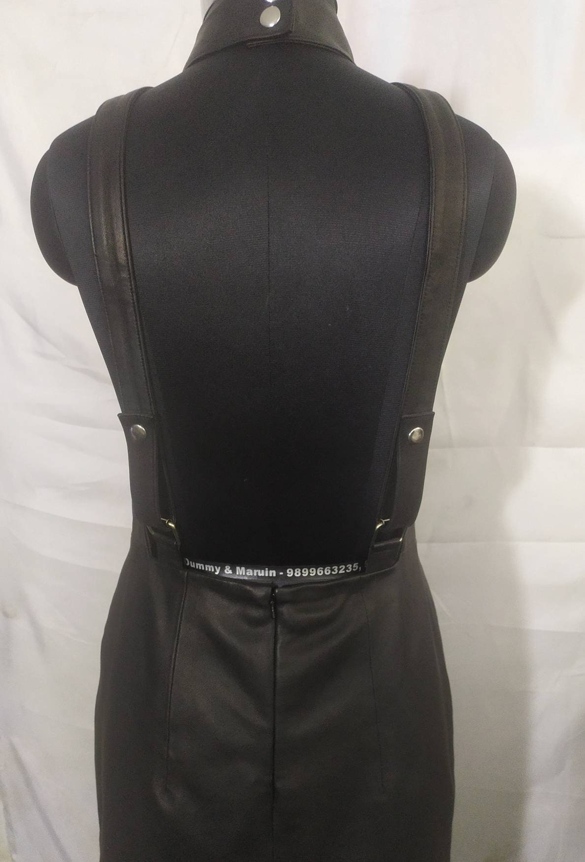 Handmade Women's Lamb Skin Leather Dress Leather Outfit | Etsy