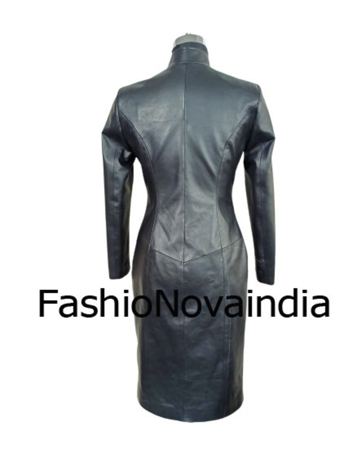 Handmade Women's Lamb Skin Leather Dress Leather Outfit - Etsy