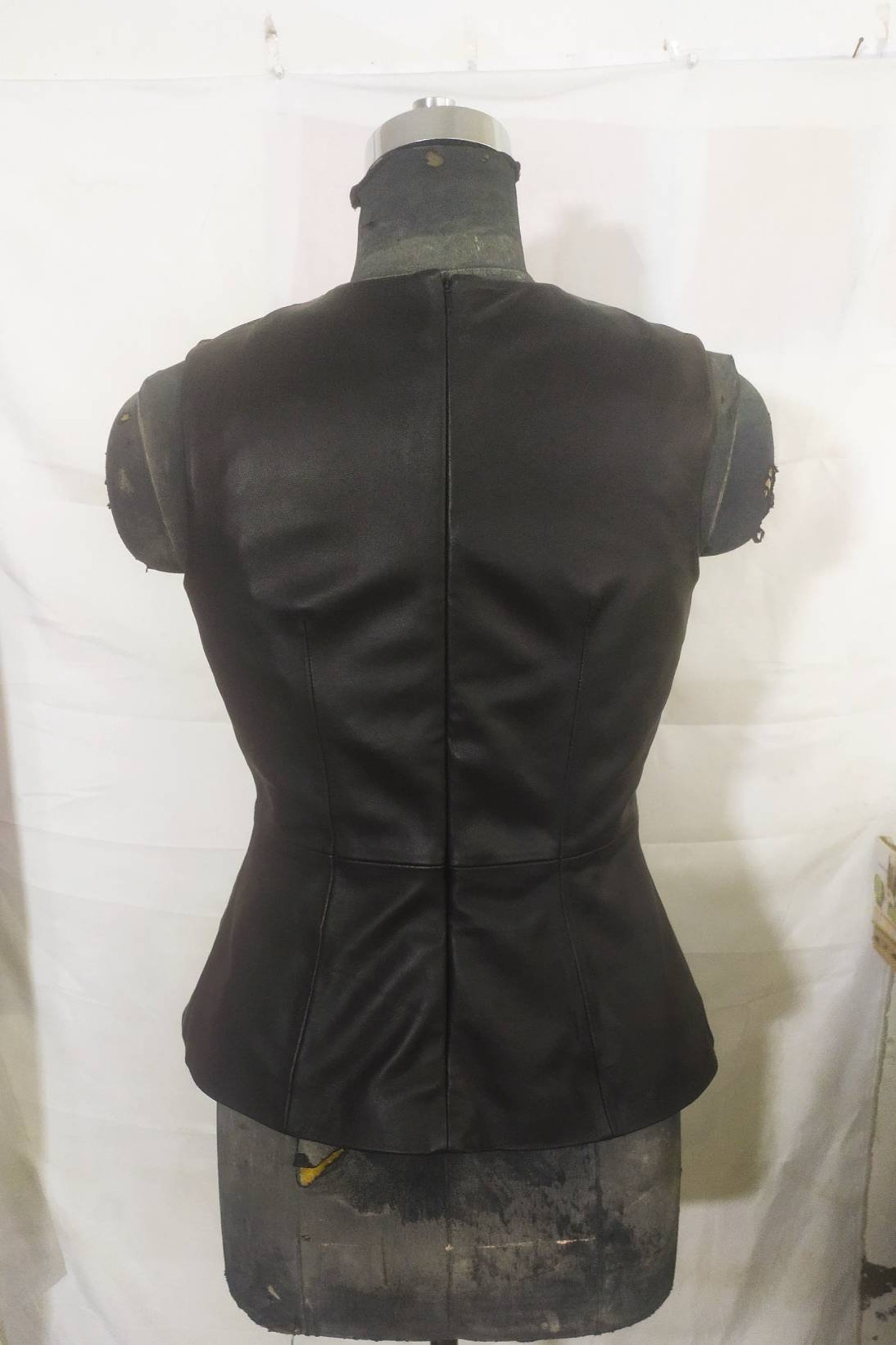Handmade Women's Lamb Skin Leather Celebrity Peplum - Etsy