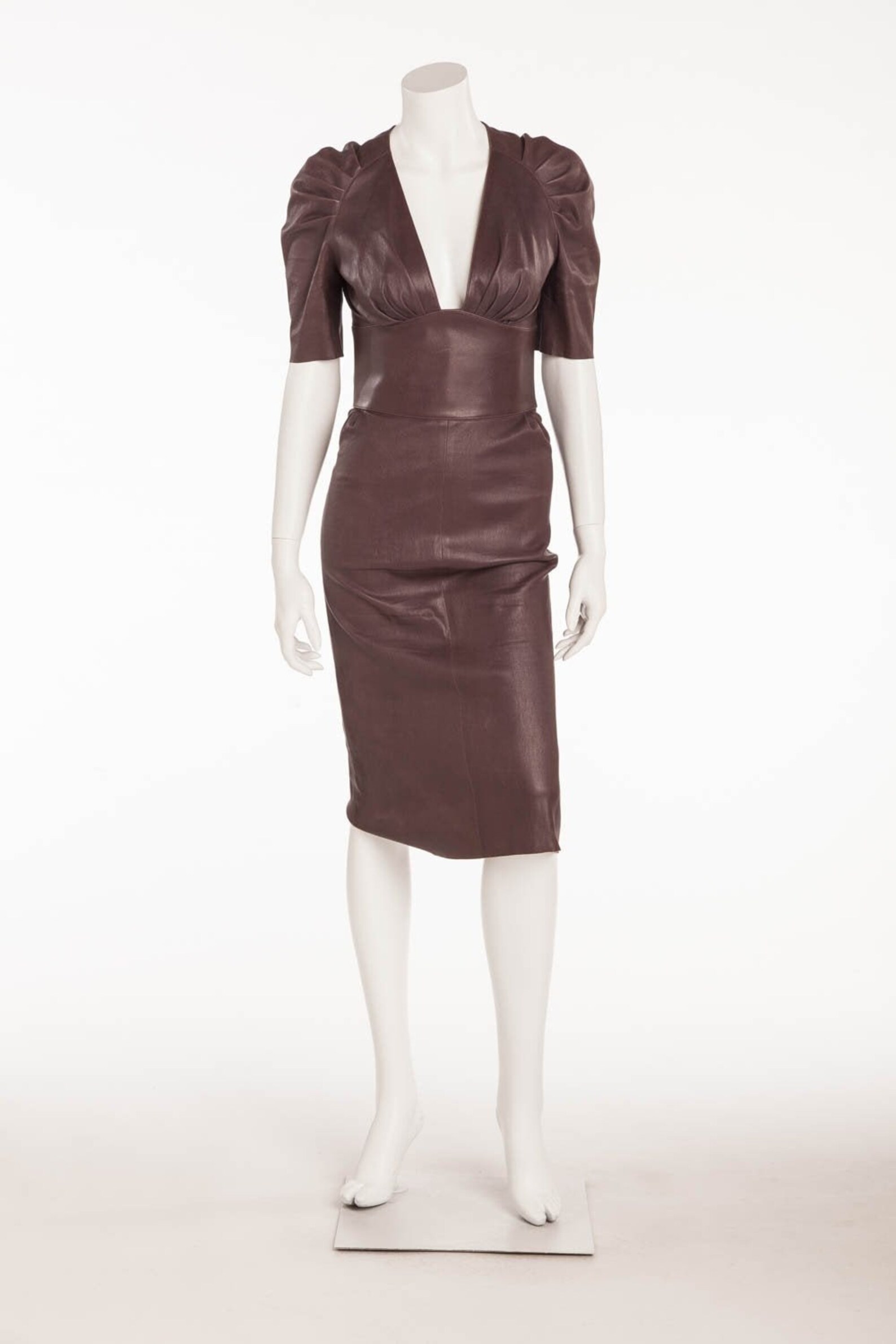 Handmade Lambskin Leather Dress: Women's Fitted Outfit - Etsy