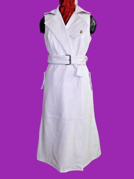 Handmade Women's Lamb Skin Leather Dress Leather | Etsy