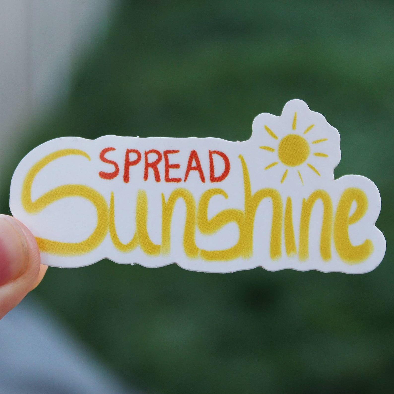 Spread Sunshine Sticker Etsy