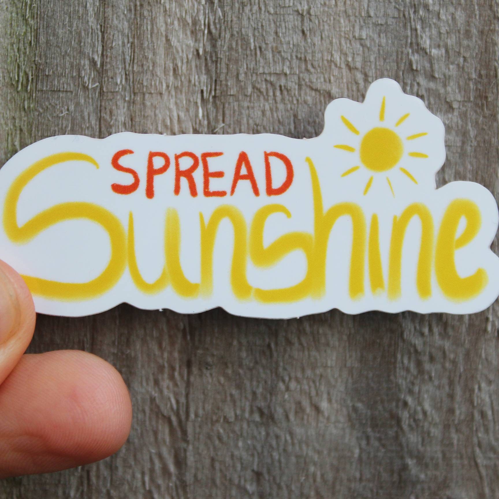Spread Sunshine Sticker Etsy