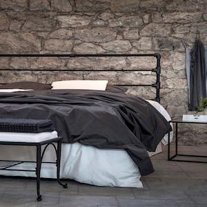 The Ultimate Industrial Bed | Handmade Bed Industrial Design | Handmade ...