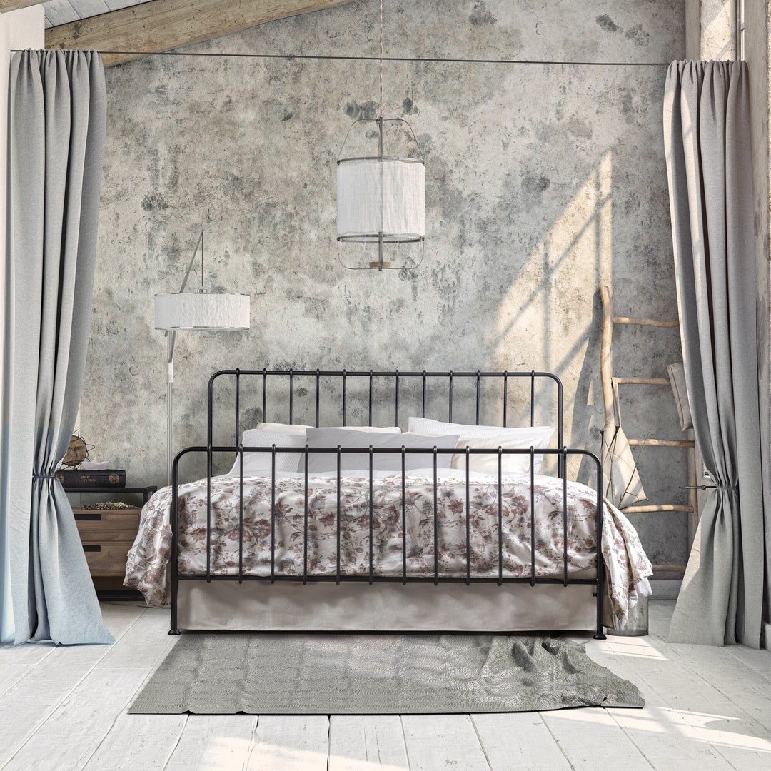 Luxury Handmade Iron Bed With Boho Charm Model NOSTOS Bed Frame Elegant Platform Bed Unique Iron Bed Design Bed With Regency Dream Etsy