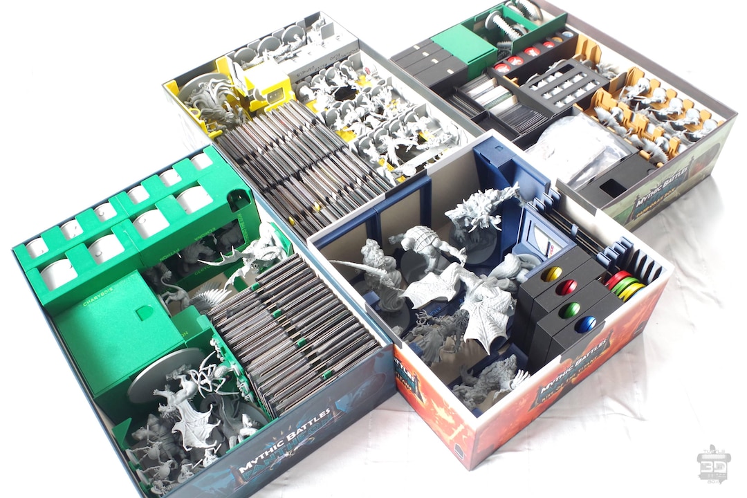 Mythic Battle: Pantheon All-in 3D Printed Board Game Insert - Etsy