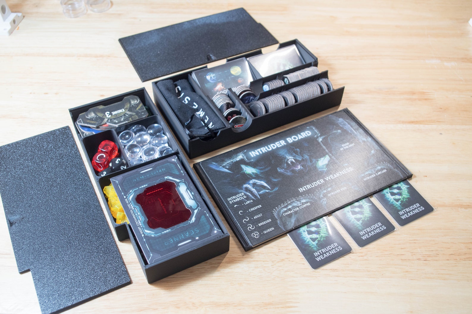 Nemesis Board Game 3D Printed Insert | Etsy