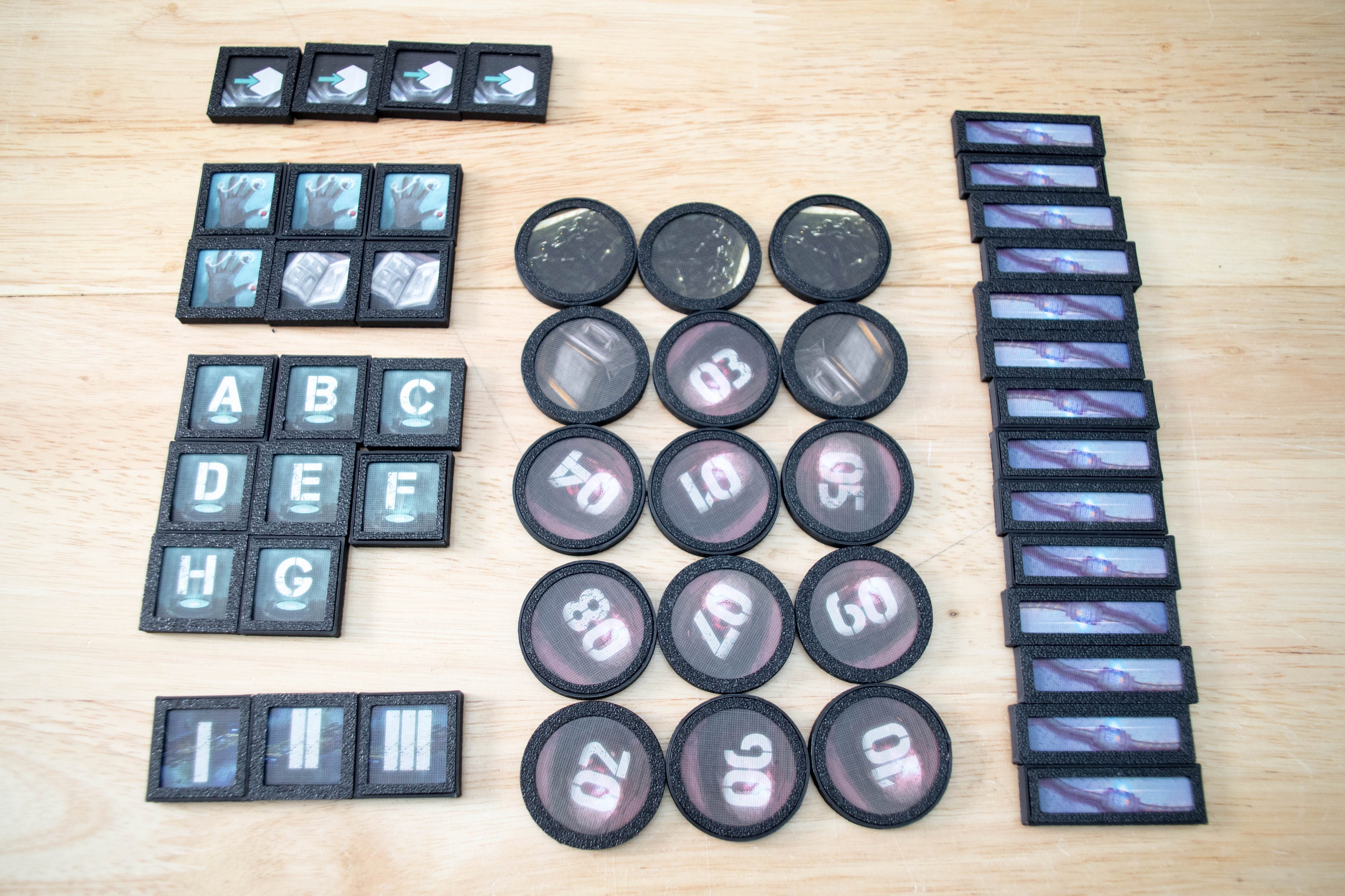 3D Printed Nemesis Token Shield - Etsy UK