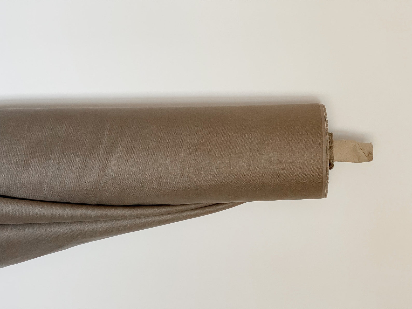 Brown Linen Fabric - Heavy Weight, Upholstery Linen Fabric, Home Decor ...