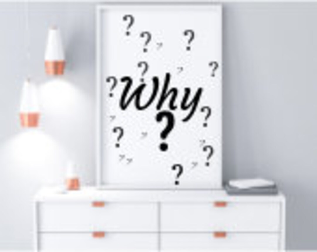 Why Digital Prints, Wall Decor, Art, Modern, Digital Download ...