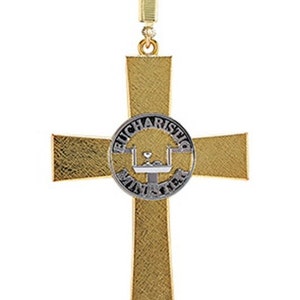 Eucharistic Minister Cross Pendant/cruz Para Ministro Extraordinario - Etsy