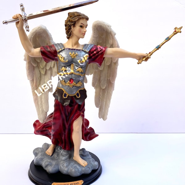 San Miguel Arcangel Estatua - Etsy