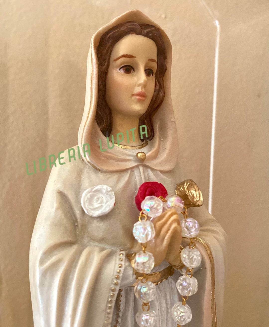 Rosa Mistica En Escultura /mystical Rose Sculpture - Etsy