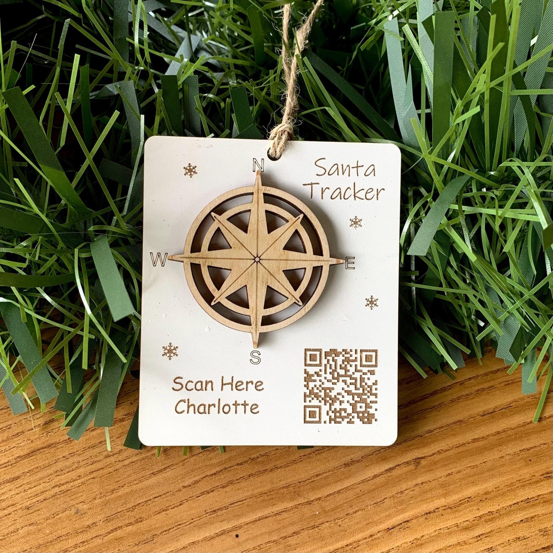 Santa Scan Reindeer Tracker, QR Code NORAD Tracker, Father Christmas ...