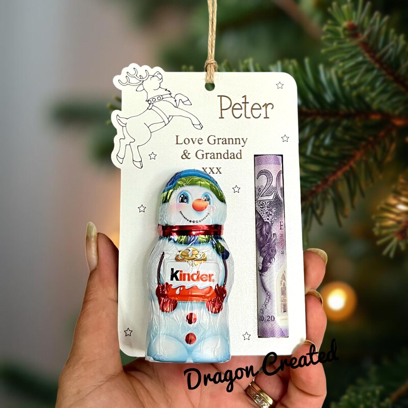 Wood Money Christmas Cards - Etsy UK