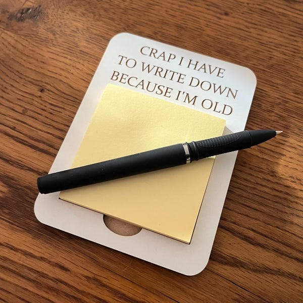 Post It Note Holder - Etsy UK