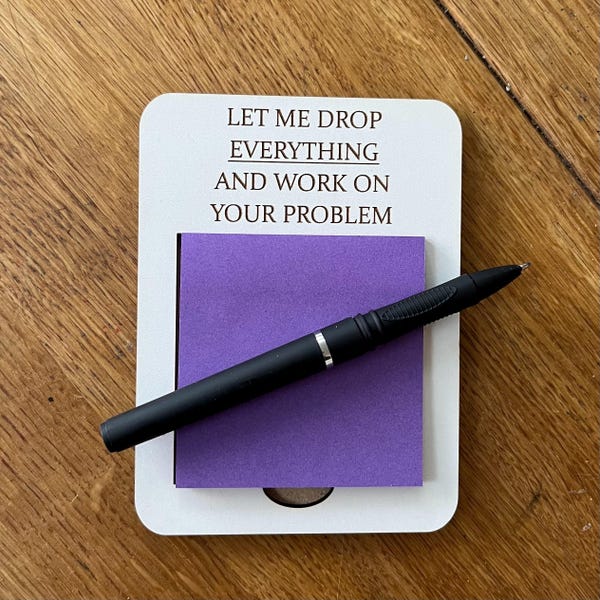 Post It Note Holder - Etsy UK