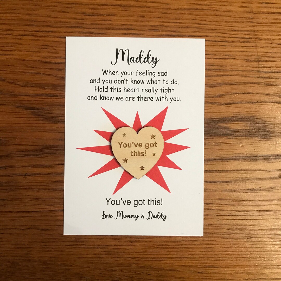 Anxiety Hug Token, Pocket Hug Worry Token Anxiety Relief, Positive ...