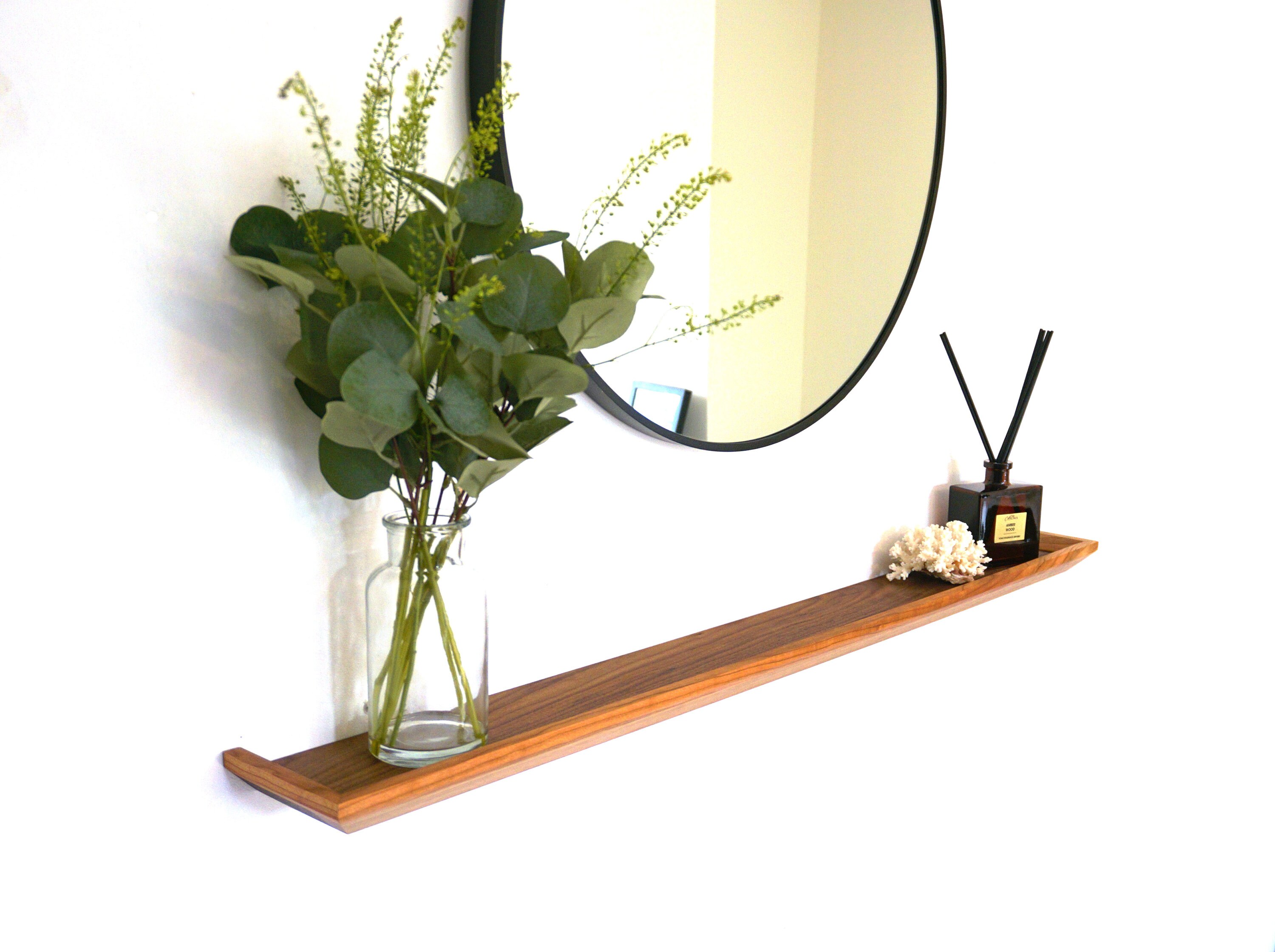 Solid Wood Console Shelf - Etsy