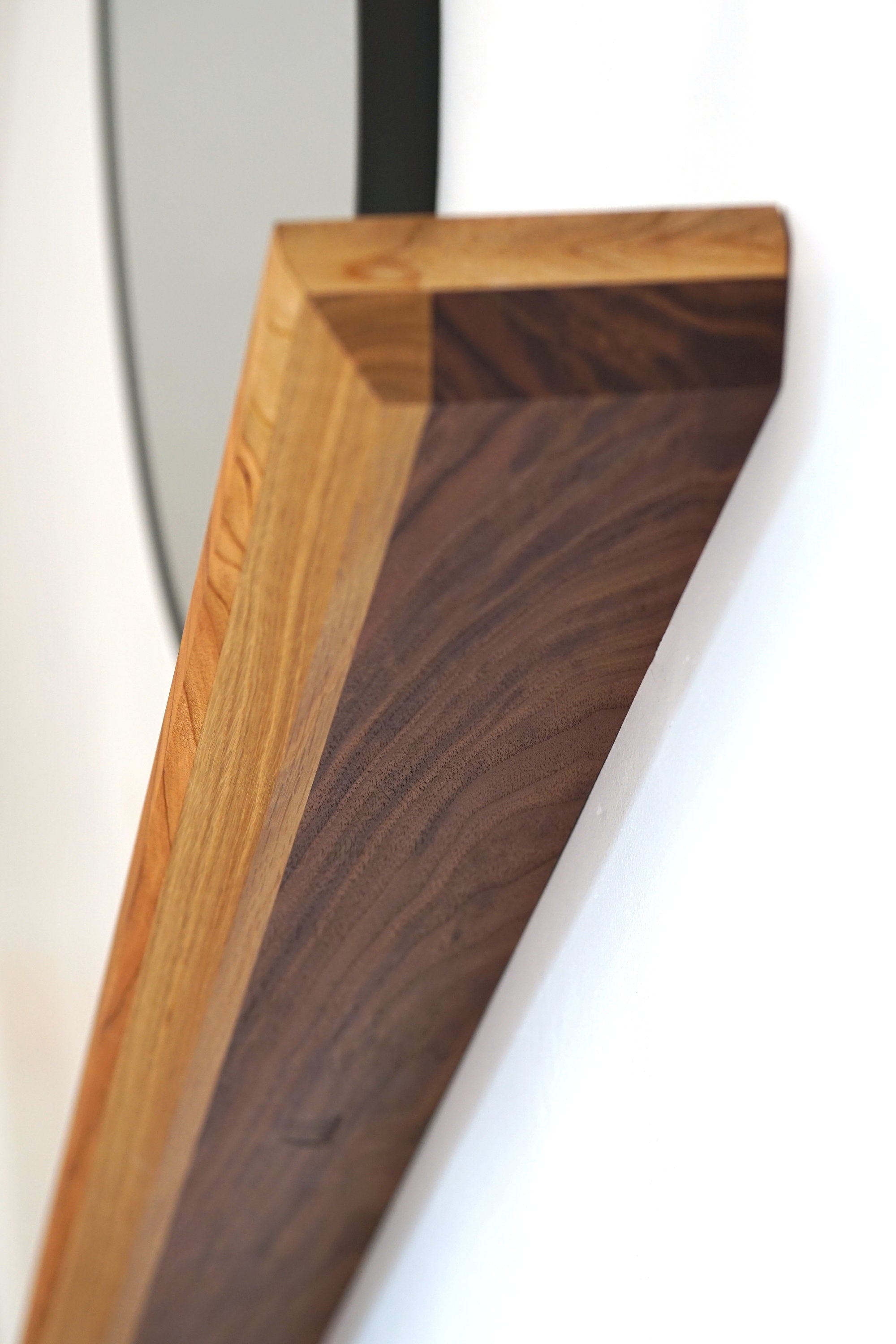 Solid Wood Console Shelf - Etsy