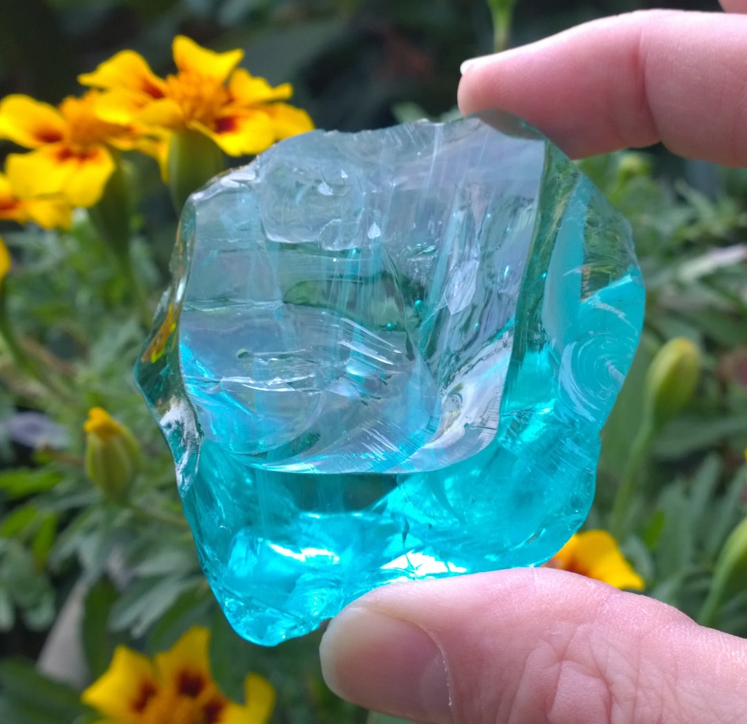 New Rare Gem Bicolor Angel Aura Cyan Angeles/earth Shaman Monatomic ...