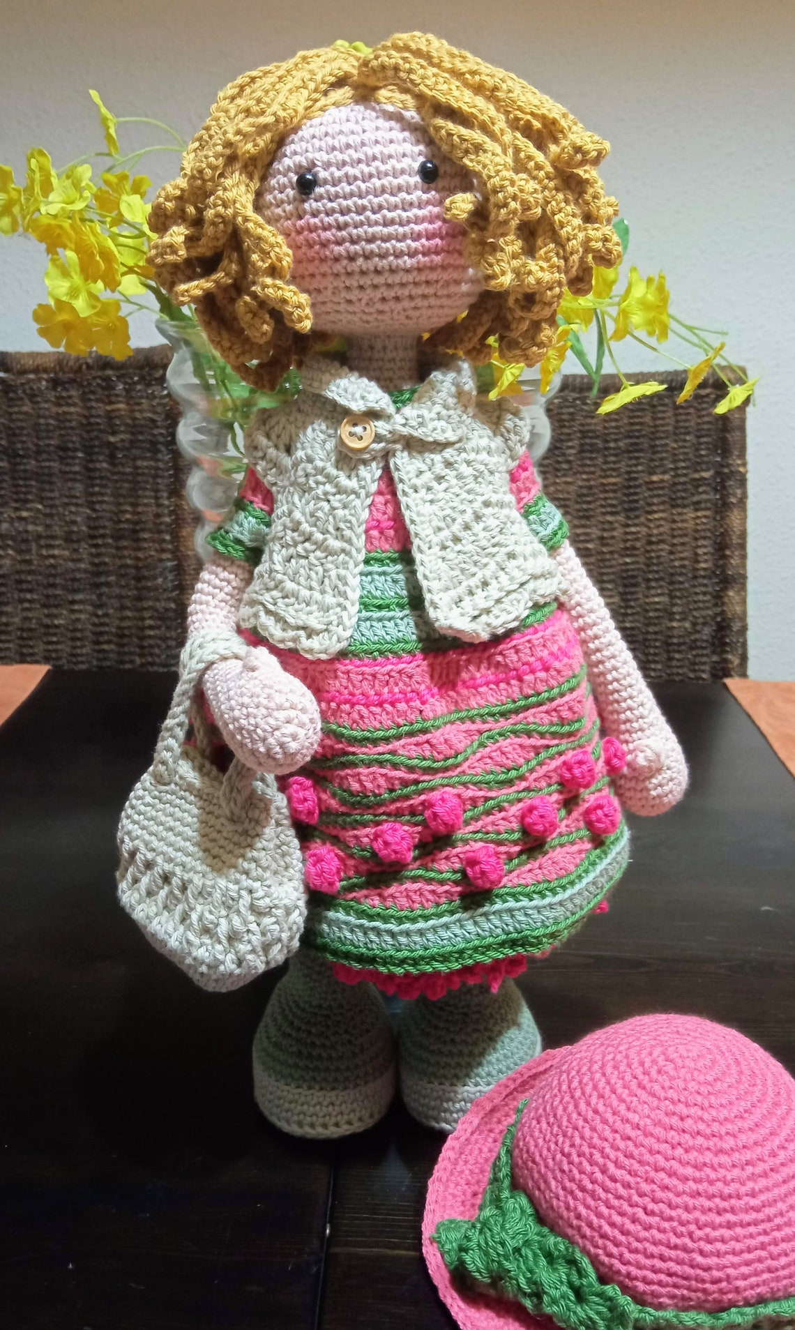 Amigurumi Pia Doll, Crochet Doll, Original Gifts, Collectible Doll - Etsy