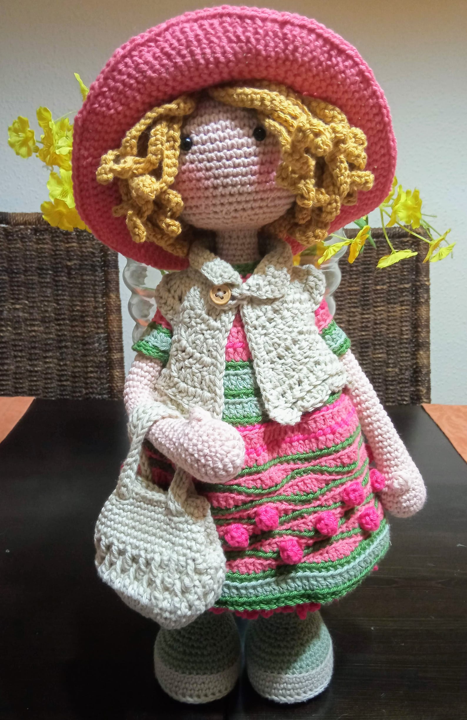 Amigurumi Pia Doll, Crochet Doll, Original Gifts, Collectible Doll - Etsy