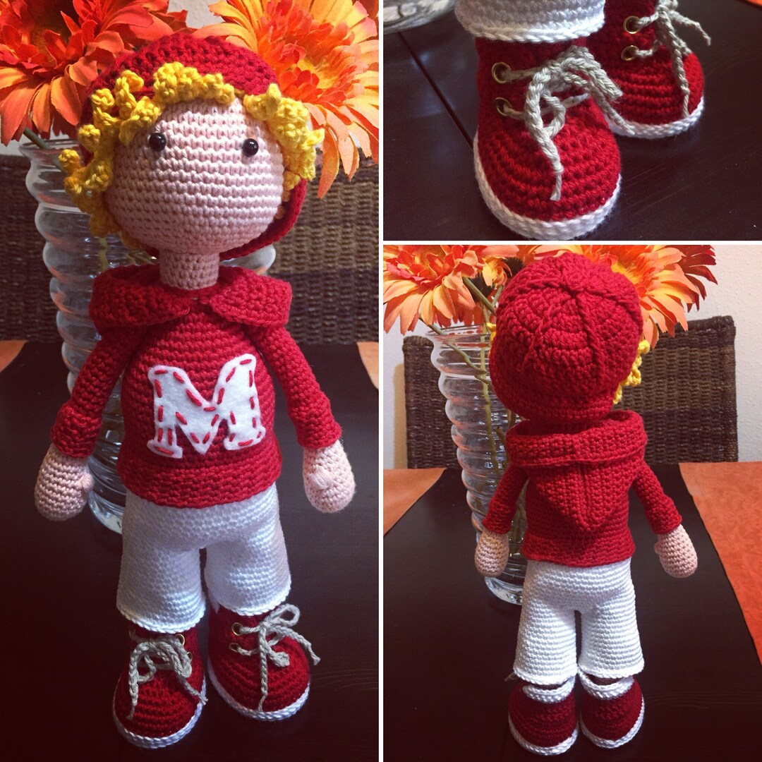 Amigurumi Josh Doll, Crochet Doll, Crochet Doll, Original Gifts ...