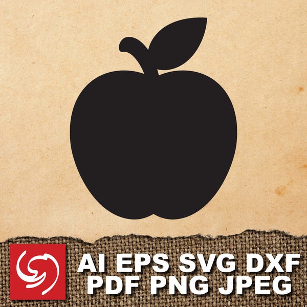 Apple Svg - Etsy