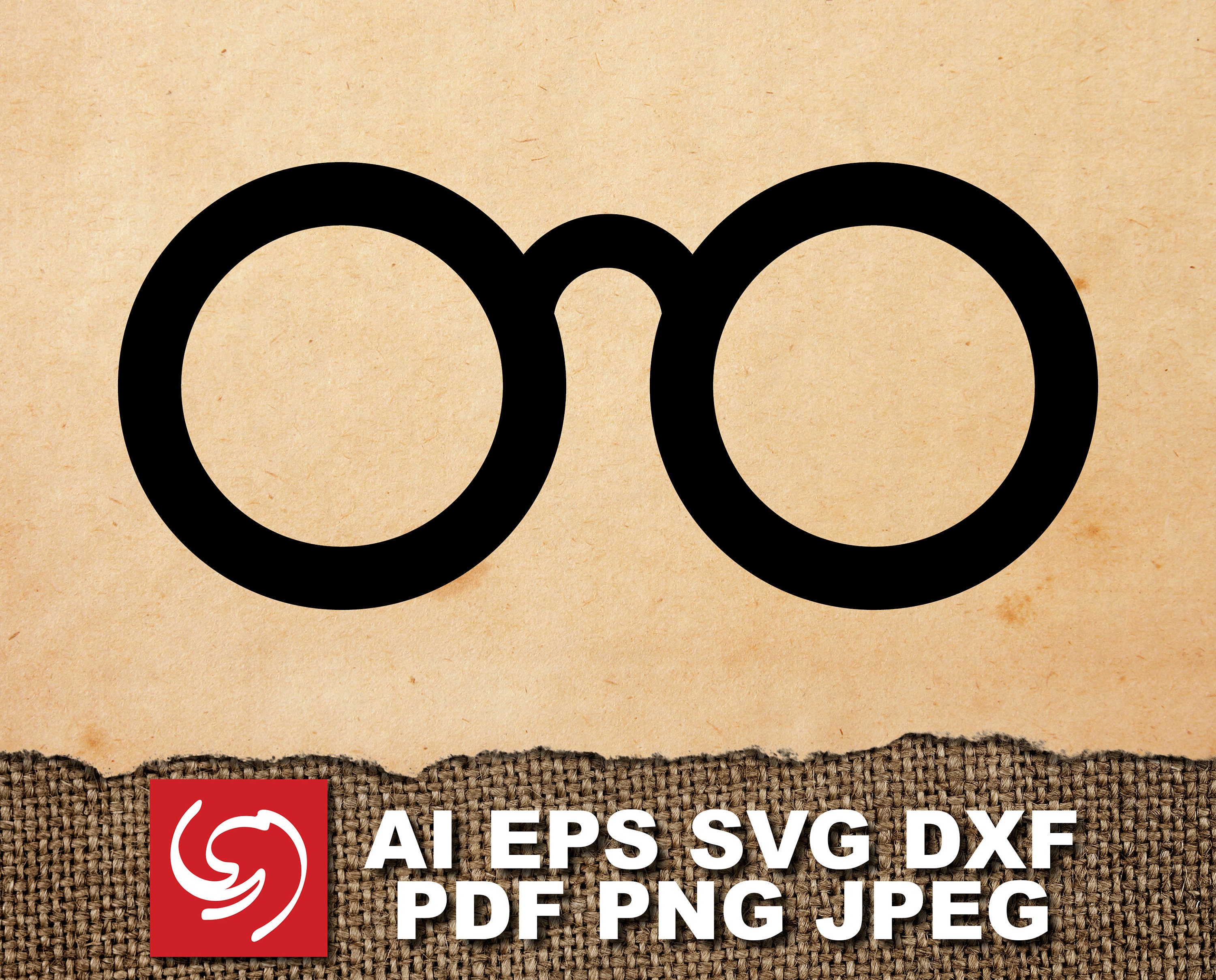 DOWNLOAD Eyeglasses Glasses Vision Digital Silhouette Shape Ai, Eps ...