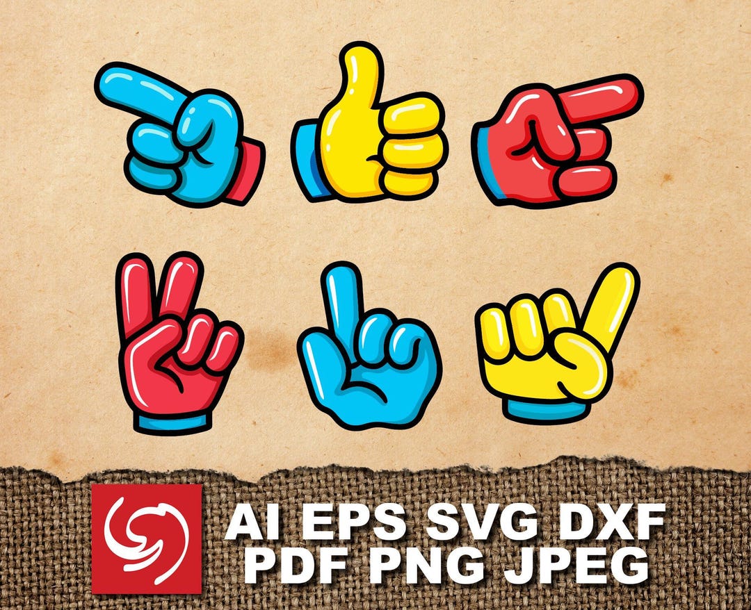 PNG SVG File Hand Sign Finger Point OK Logo Sign - Etsy