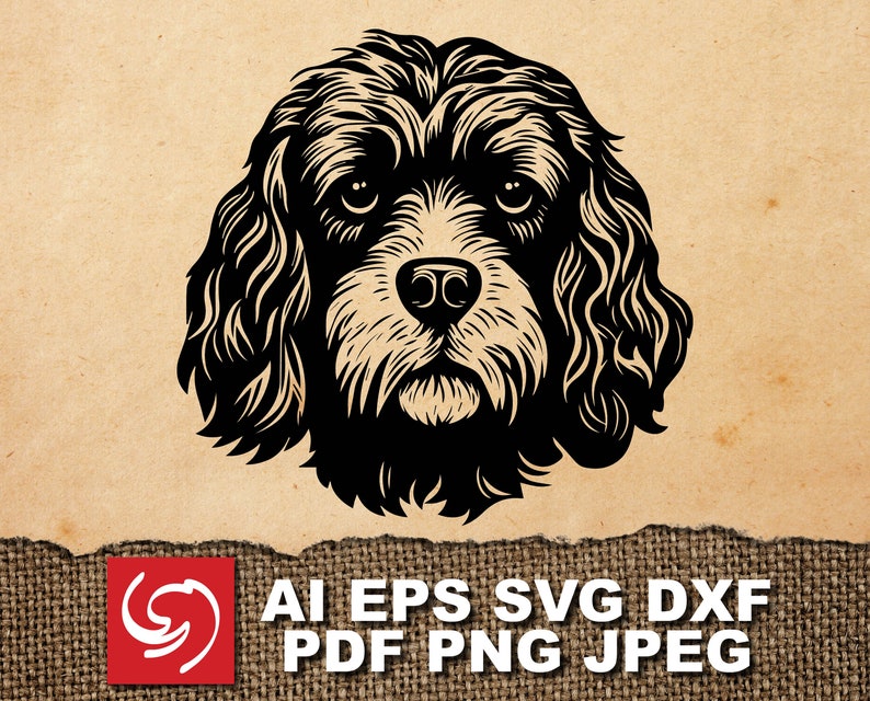 DOWNLOAD Dog Pup Cockapoo Animal Vector Graphic Silhouette Shape ...