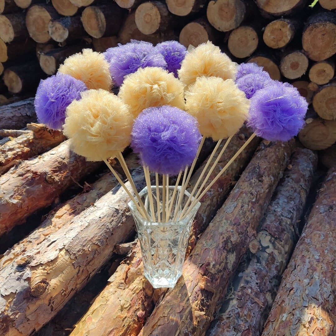 Pompom Wand Front Porch Decor Ideal for Outdoor Farmhouse Decor Party ...