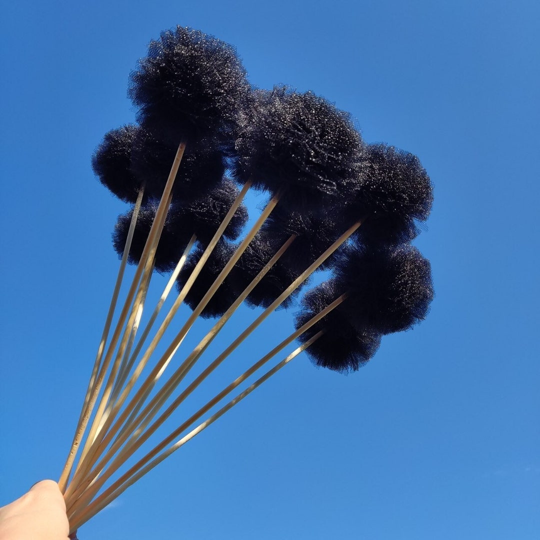 Tulle Pompom Decor Centerpiece Aesthetic Room Decor Handmade Porch ...