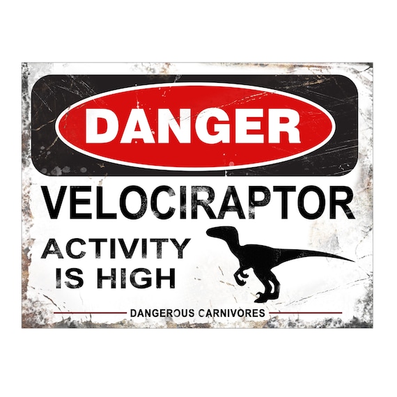 Velociraptor Sign