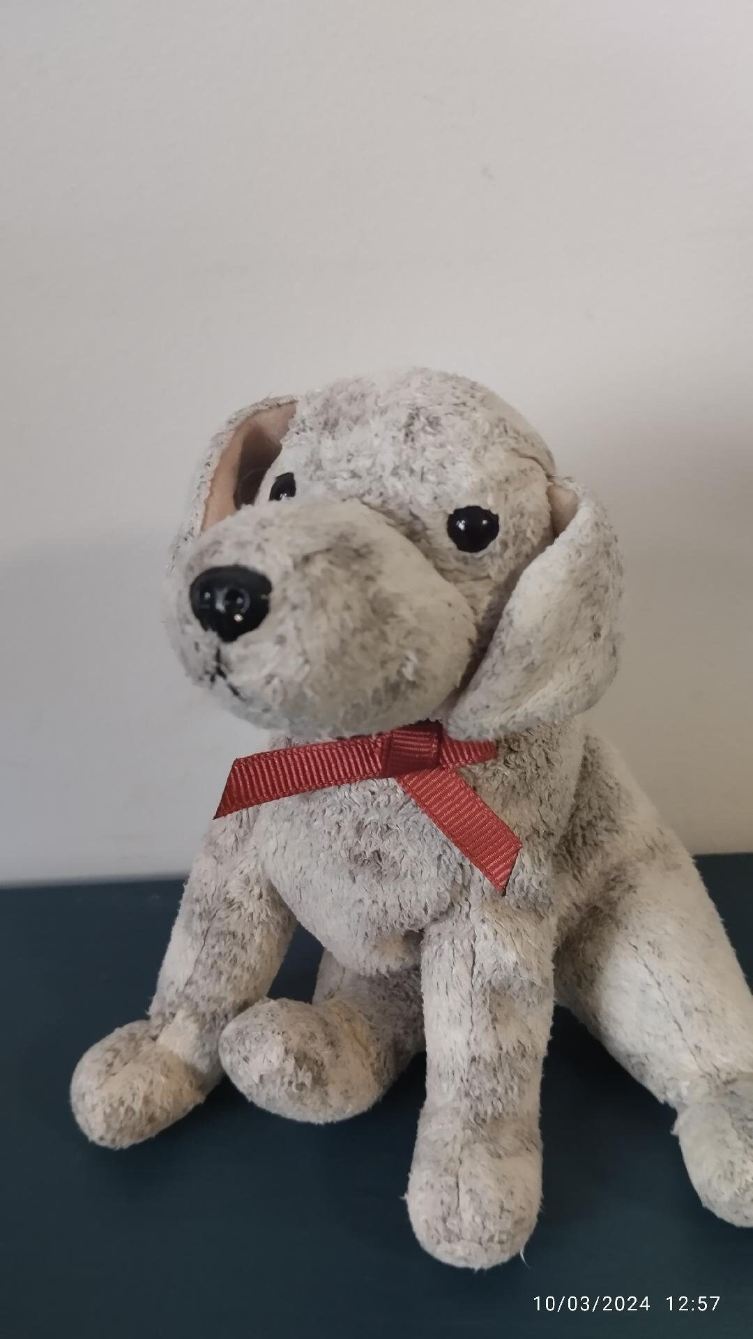 Vintage Soft Toy Gray Dog Tricks Ty 2000 - Etsy