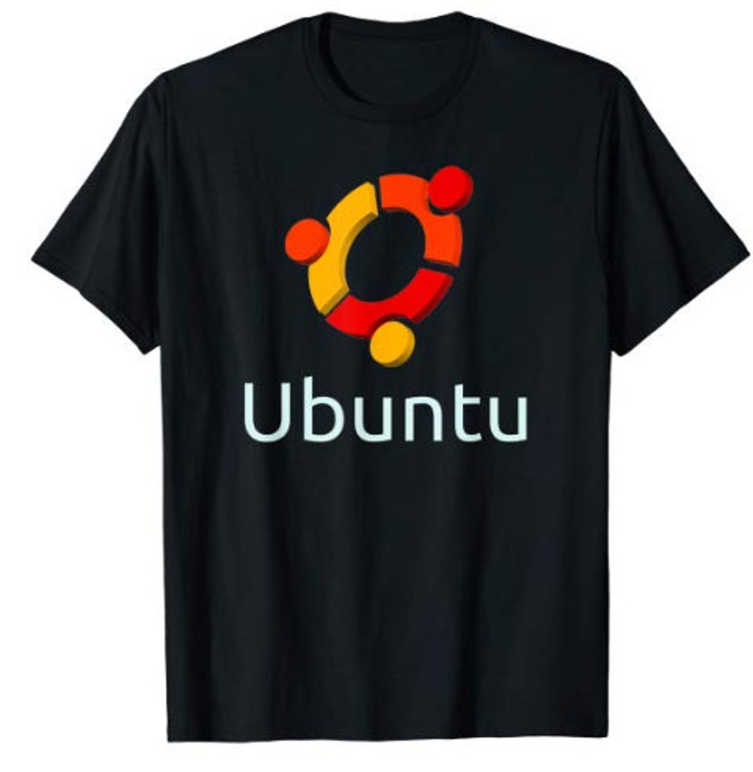 Linux Lover T-shirt Ubuntu Tagline and Logo Open Source Os. Men Youth ...