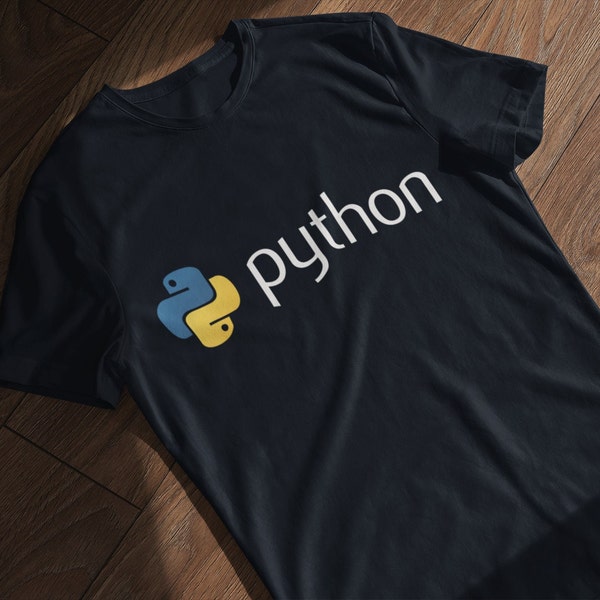 Python Programmer T Shirt Etsy 