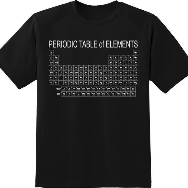 Shop Periodic Table Shirt Online - Etsy
