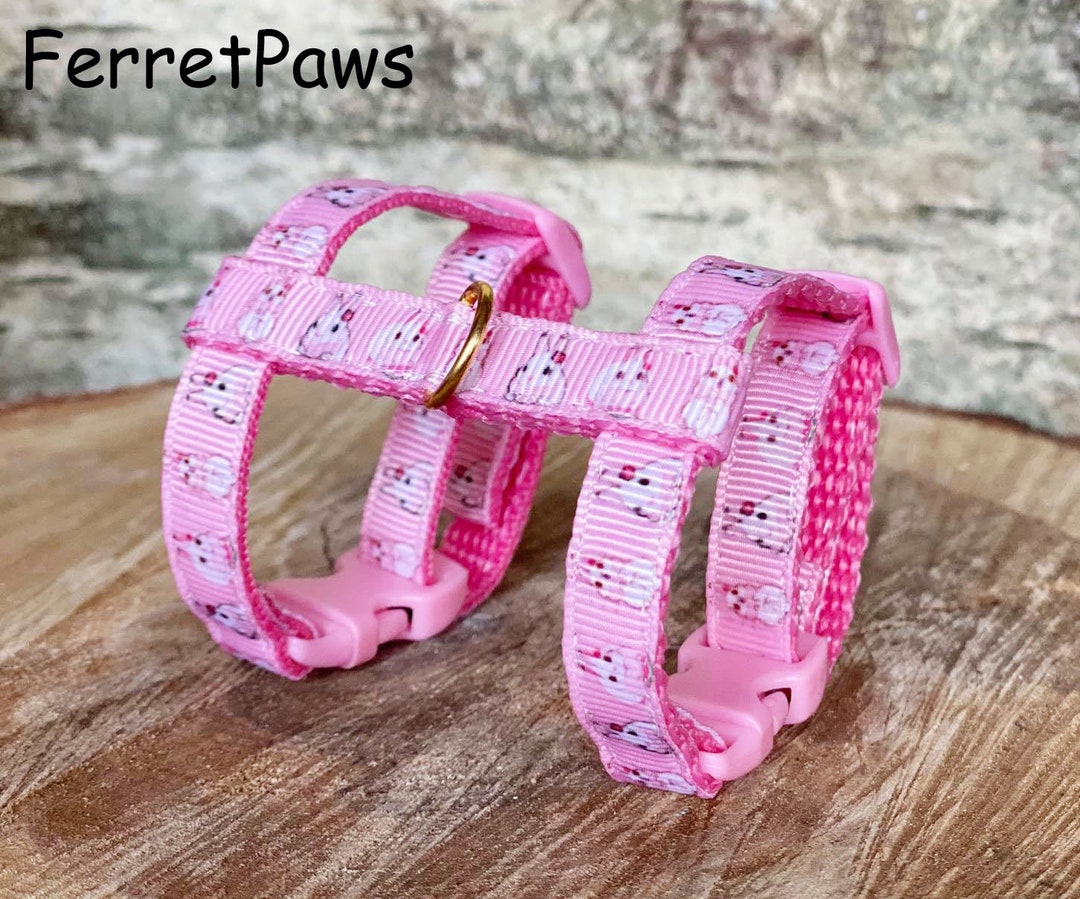 Ferret Harness Bunny Pink Sweet - Etsy