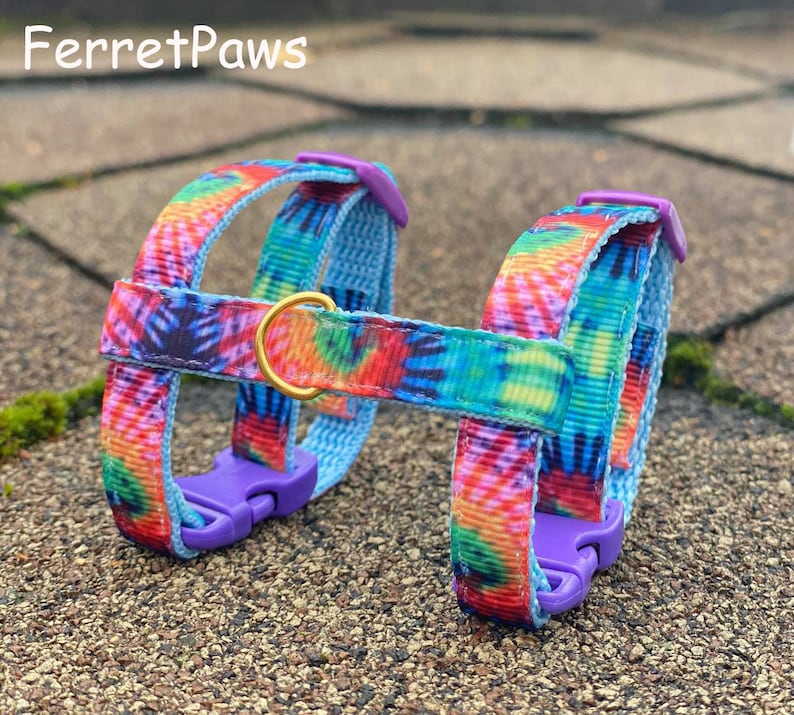 Ferret Harness Rainbow Multicolor - Etsy