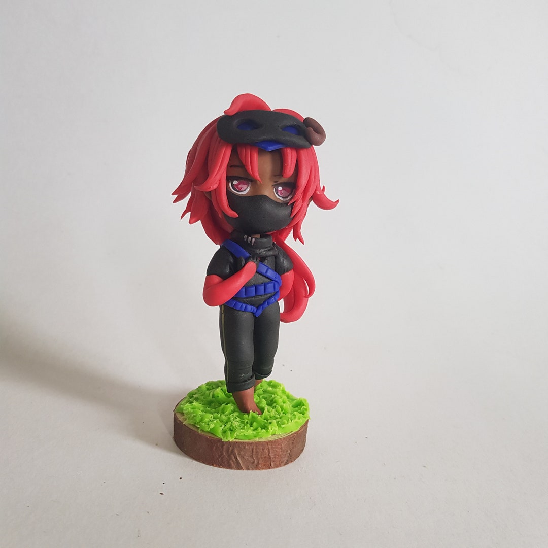 Custom Anime Chibi Figurines, Unique Handmade Clay Figure, Custom Chibi ...