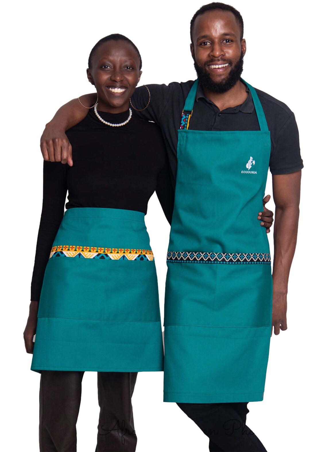 Tamu Apron Durrable, Light-weight Cotton Drill Fabric Accented With ...