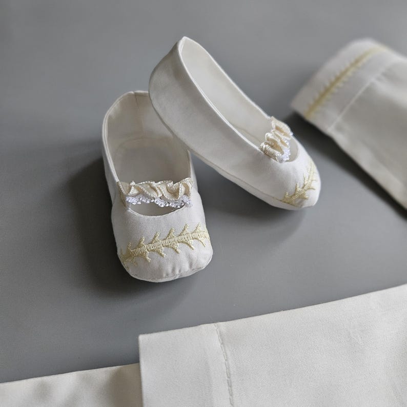 Milky Baby Boy Baptism Suit Soft Cotton Christening Outfit Personalized ...