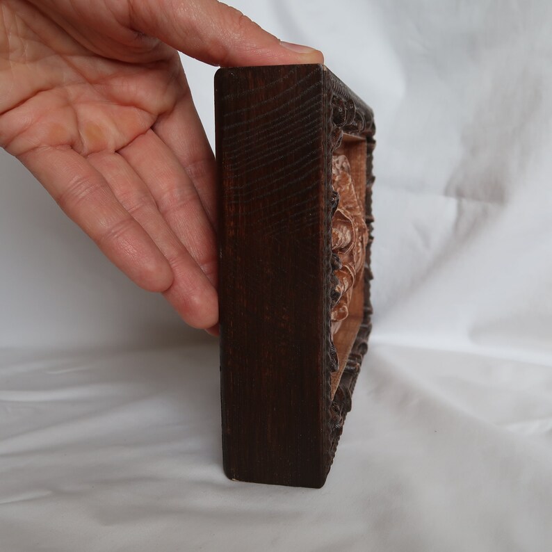 Wooden Carved Saint Jesus Christ Icon: Solid Ash Panel for Home - Etsy