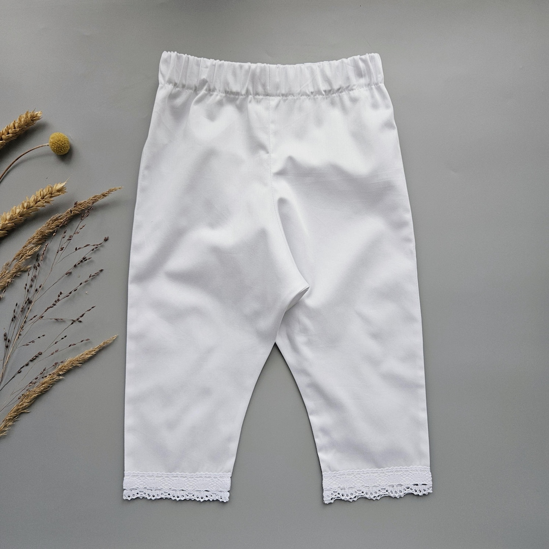 Christening Boy Pants White Baptism Baby Boy Pants Solemn Elegant ...
