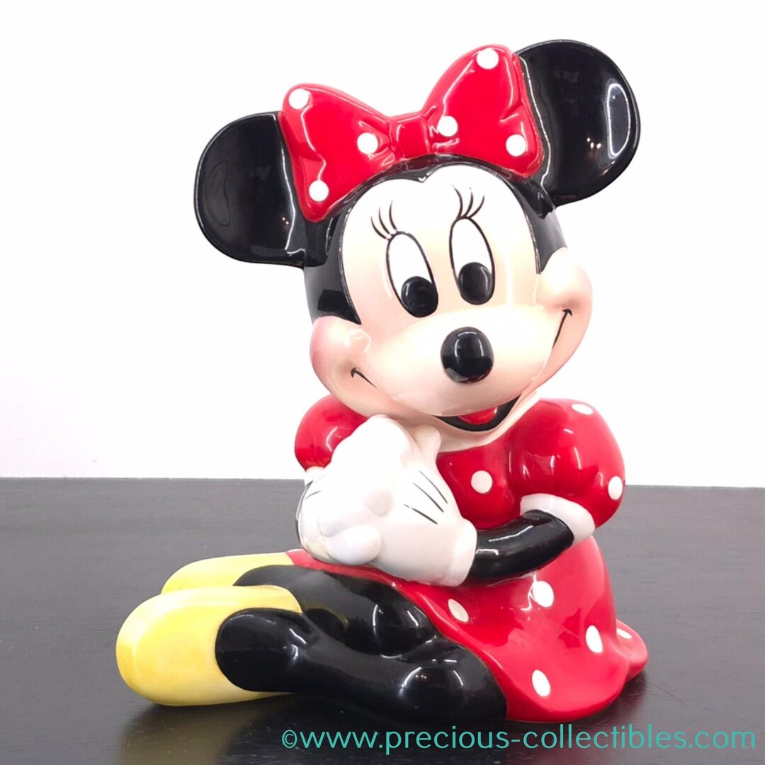 Extremely Rare! Vintage Minnie Mouse Money Box. Makes Saving Fun. Free ...